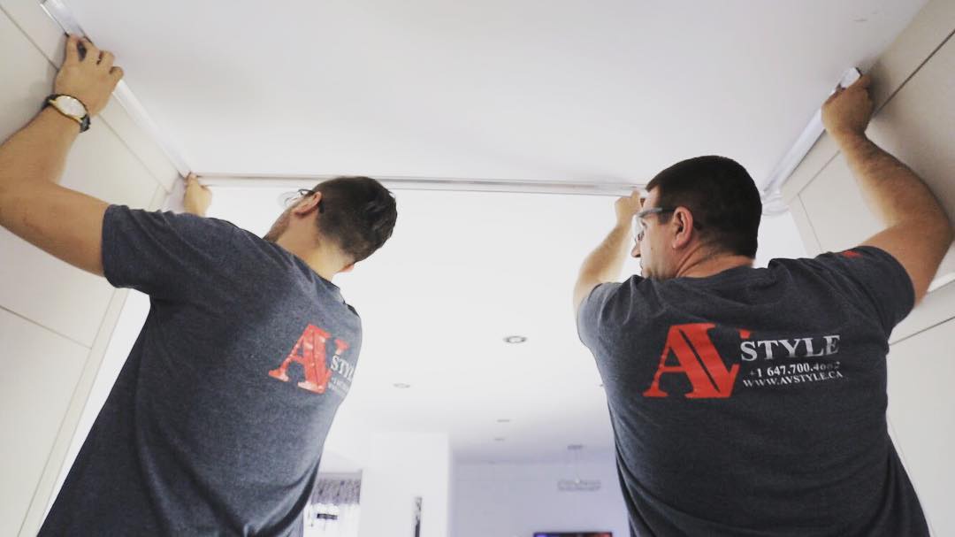 Stretch Ceiling Design & Installation Experts in Toronto - AV Style
